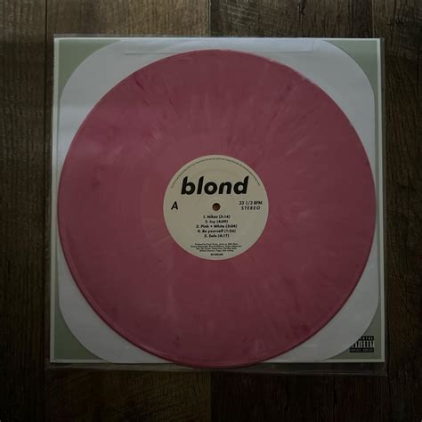 Frank Ocean Vinyl Blond 2lp Colored New Depop