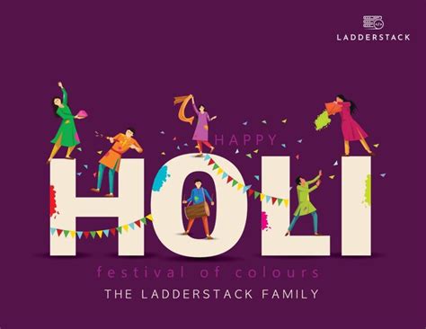 Ladderstack Technologies Pvt Ltd On Linkedin Happyholi Ladderstack