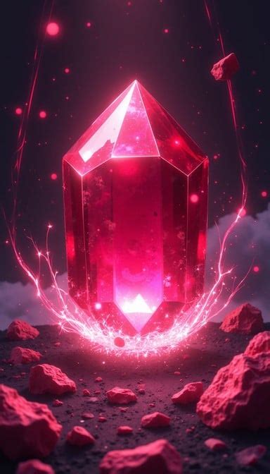 Free Glowing Ruby Crystal Image Ruby Crystal Magical Download At