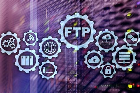 Premium Photo Ftp File Transfer Protocol Network Transfer Data To Server On Supercomputer