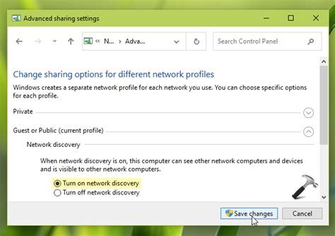 Fix Network Discovery Is Turned Off In Windows 10