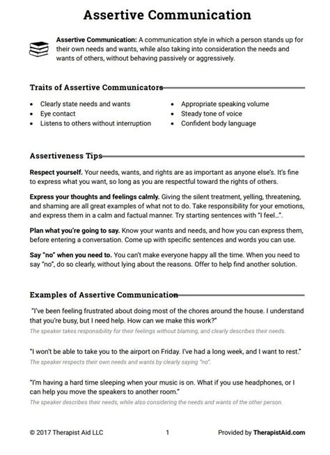 Assertive Communication Artofit