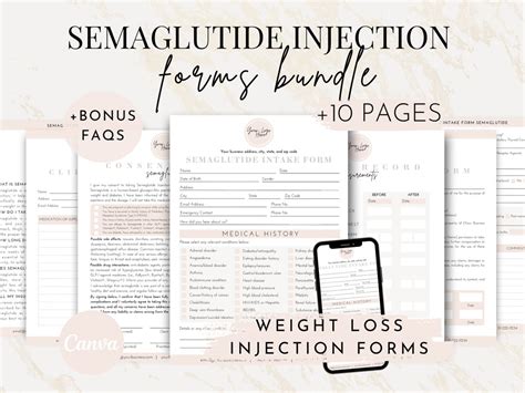 Semaglutide Consent Forms Printable