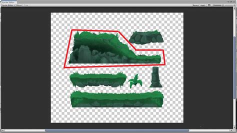 How To Cut Polygon Shape Sprite In Multiple Sprite Editor Unity Game