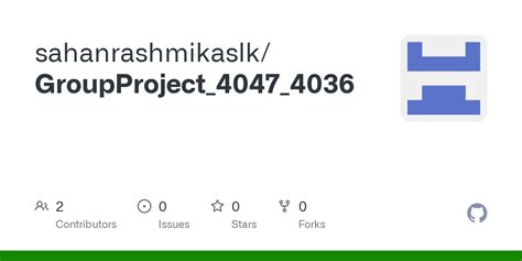 Github Sahanrashmikaslkgroupproject40474036