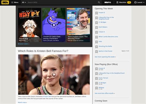 Imdb The New Design Blog Of Leonid Mamchenkov