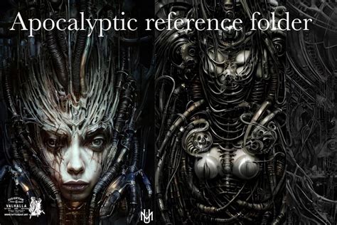 Post Apocalyptic Reference Folder Illustrations ~ Creative Market