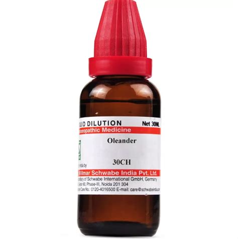 Oleander Nerium Odorum Homoeo Healing
