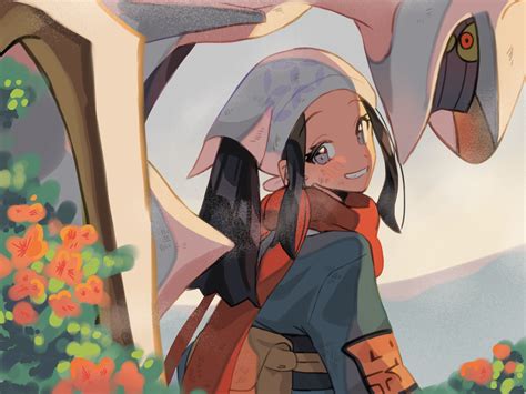 Akari And Arceus Pokemon And More Drawn By P Ke A Danbooru