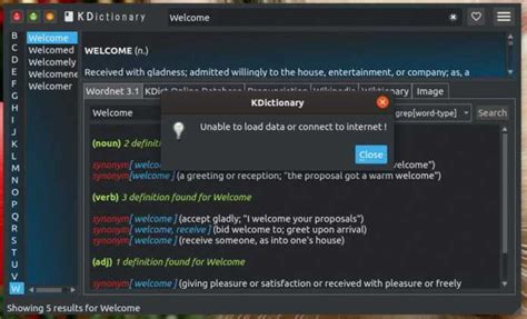 How To Install KDictionary Offline Dictionary App On Ubuntu Linux