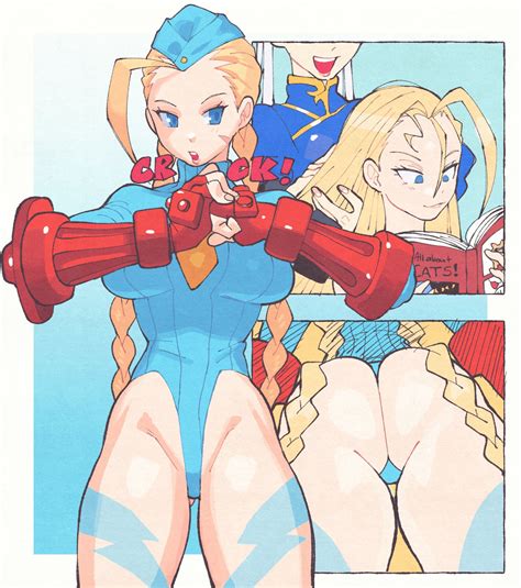 Chun Li Cammy White And Killer Bee Cammy Street Fighter Drawn By