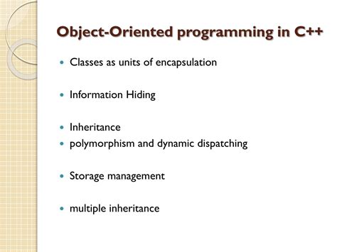 PPT Object Oriented Programming In C PowerPoint Presentation Free Download ID 9721768
