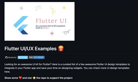 7 Github Repositories To Help You Master Flutter In No Time 🚀 Dev
