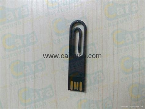 CaraUSB Plastic Mini Paperclip Usb Flash Memory Paper Clips Giveaways Print Logo Carausb