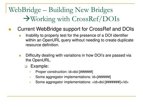 ppt webbridge beyond the basics powerpoint presentation free