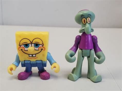 Imaginext Spongebob Squarepants Bikini Bottom Playset Figures Pajamas Squidward Ebay