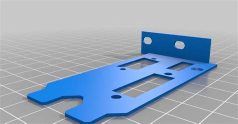 Double Width Low Profile GPU Bracket By Salfter Download Free STL Model Printables Com