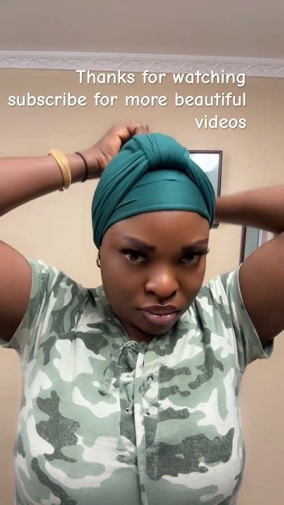 Simple Head Wrap Headwrap Scarf Turban Tutorial Trending Fashion