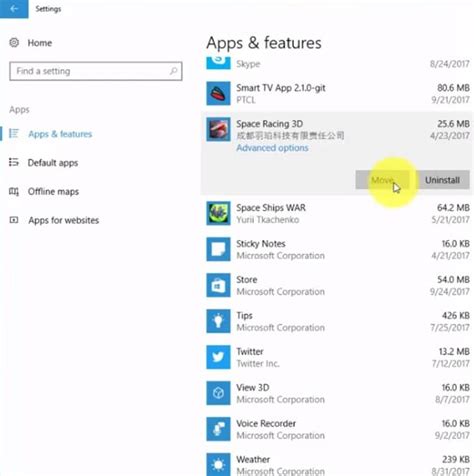 move program files to another drive on windows