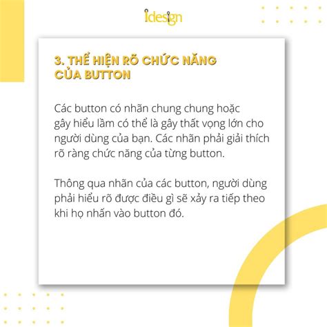 Quy tắc thiết kế button cơ bản cho UI UX Designer IDesign