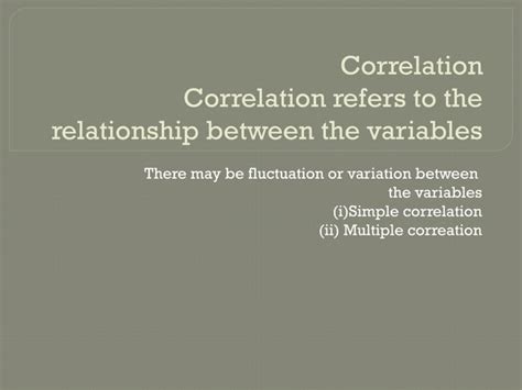 Business Tools Unit 3pptx Correlation And Regression Ppt