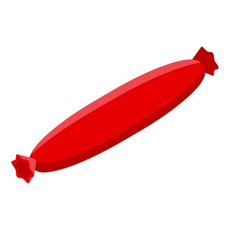 Premium Vector Farm Sausage Icon Isometric Of Farm Sausage Vector Icon For Web Design Isolated