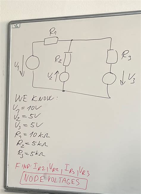 Solved V VV VV VR kΩR kΩR kΩ FIND IRR V VR Chegg com