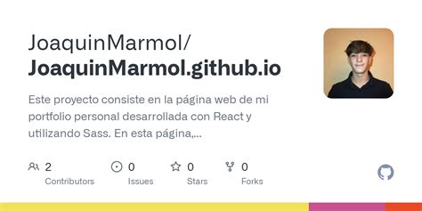 Github Joaquinmarmol My Profile