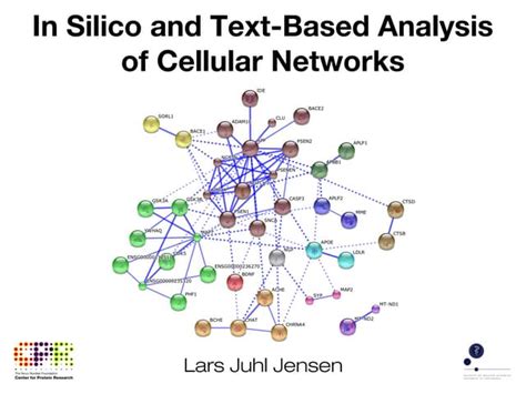 in silico and text based analysis of cellular networks ppt