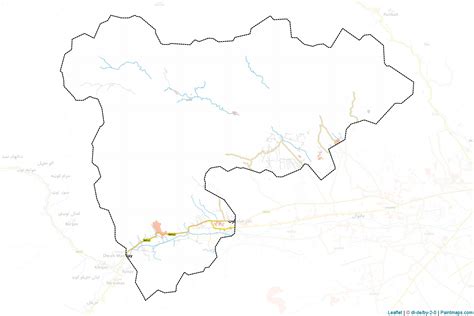 Sample Maps Of Nadir Shah Kot Generated With Map Cropping Masking Tool