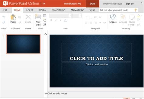 Damask Powerpoint Template