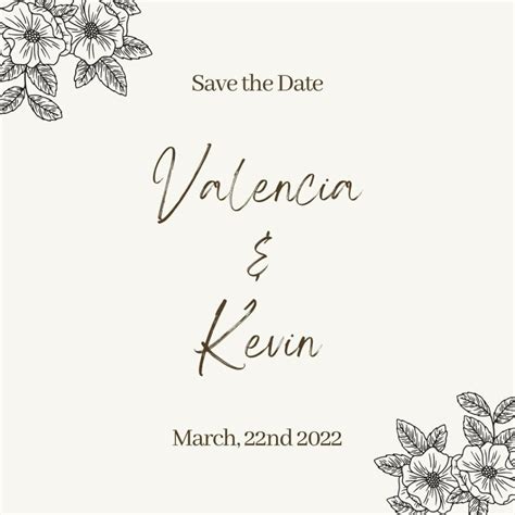 Cursive Font Wedding Invitation