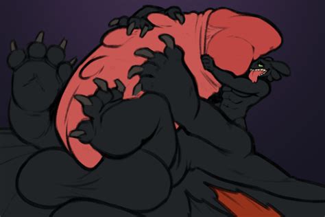 Rule 34 32 Balls Big Balls Big Feet Big Penis Black Body Dragon