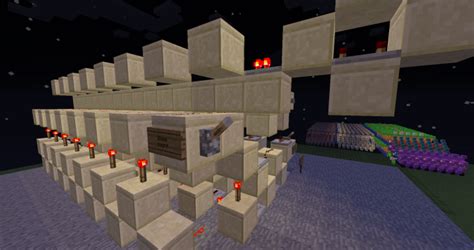 Simple Small Expandable Branching Binary Counter Program Counter Minecraft Map