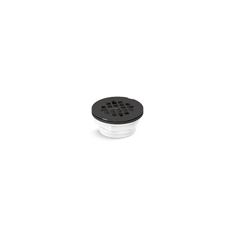 Kohler Round Pvc Shower Receptor Drain 22676 Bl Zoro