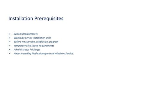Weblogic12 C Installation Guide Pptx Programming Languages Computing