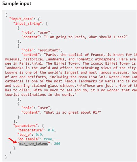 How To Set Maxnewtokens Parameter In Model Prediction Component