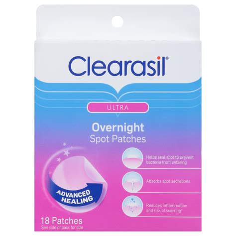 Save On Clearasil Ultra Overnight Spot Patches Order Online Delivery