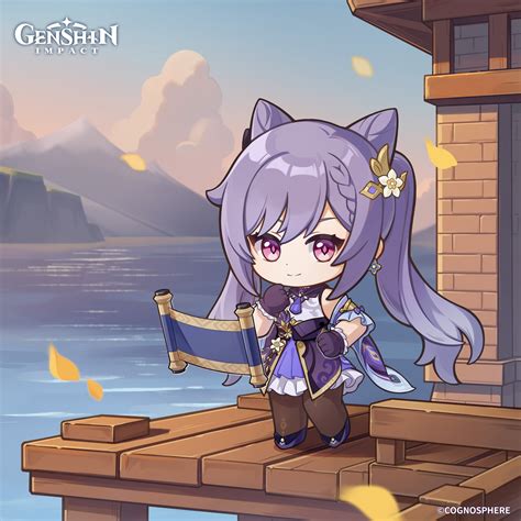 Genshin Impact On Twitter Happy Birthday Keqing Traveler How Can I Help You Oh My