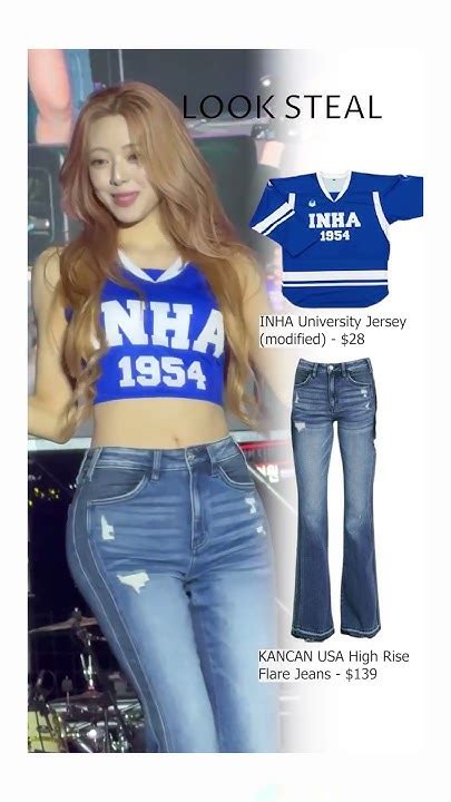 💙 Itzy Yuna Wearing Kancan At The Inha University Festival Yuna Itzy