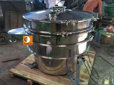 Circular Motion Vibrating Screen Capacity 100 Kg Hr At ₹ 67000 Piece In Ahmedabad