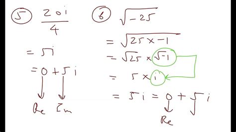 Fyisc Mathematics L Complex Numbers L Opm L Ex 9a Youtube