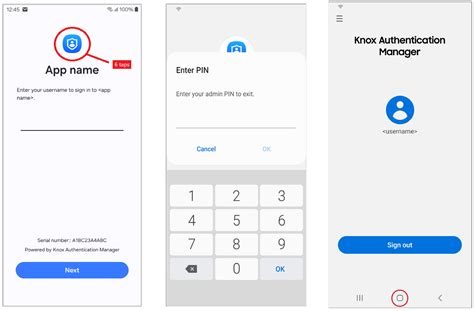 get started as a user knox authentication manager samsung knox