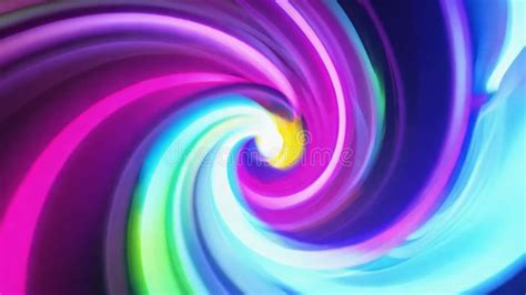 Abstract Colorful Swirls Creating Psychedelic Tunnel Effect Stock Video Video Of Abstract