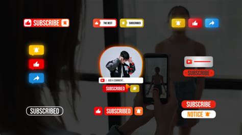 Youtube Buttons After Effects Project Files VideoHive