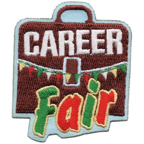 12 Pieces 2 Custom Activity Scouts Applique Fun Patches Career Fair