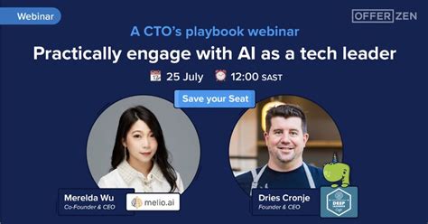 meet merelda wu at offerzen webinar melio ai posted on the topic