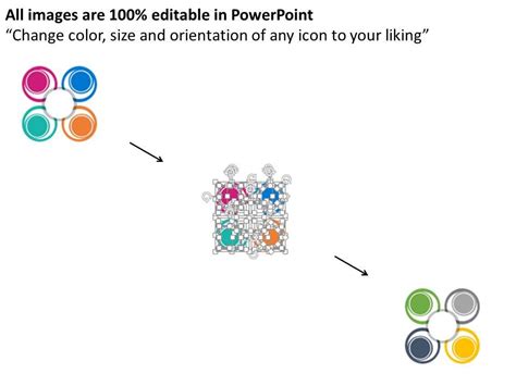 Circle Infographic For Consumer Price Index Powerpoint Template