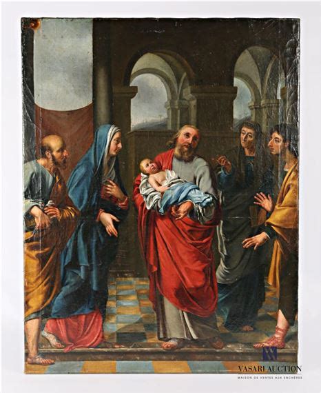 Philippe De Champaigne Presentation Of Jesus In The Temple Mutualart