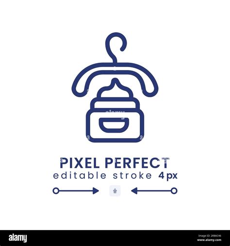 Clothes And Cosmetics Linear Desktop Icon Stock Vector Image And Art Alamy